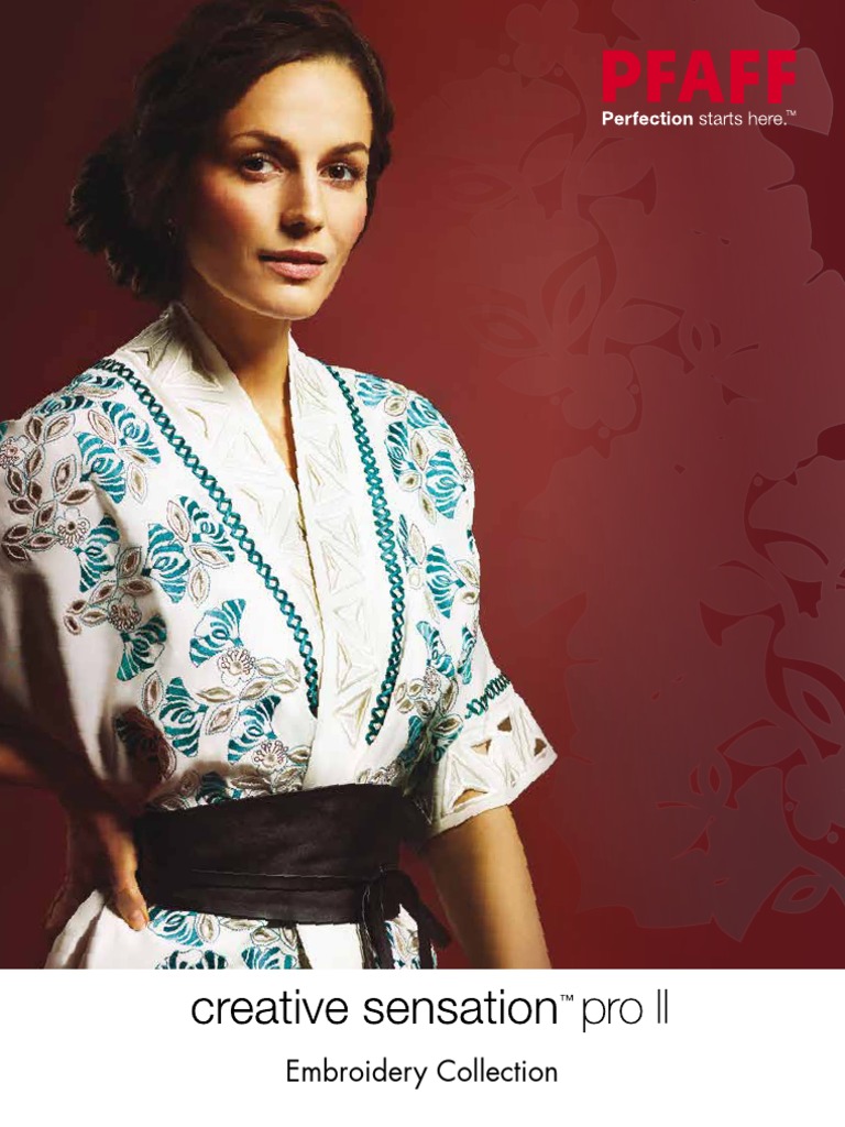 Creative Sensation Pro II Emb Collection Web | PDF | Embroidery ...
