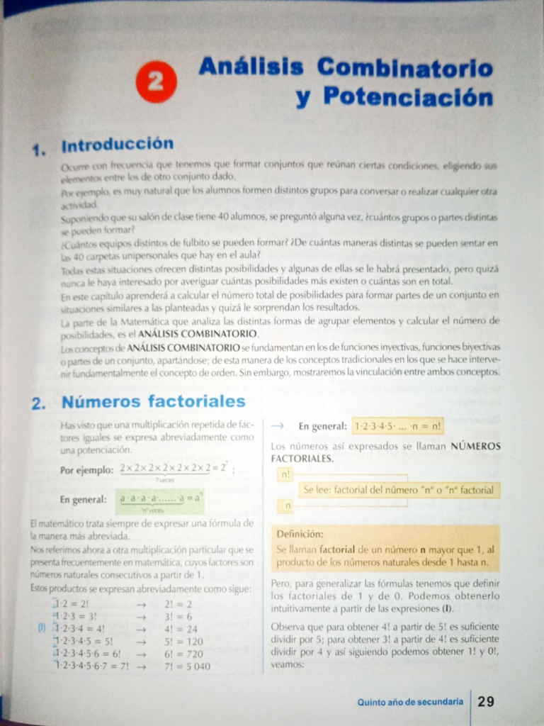Analisis Combinatorio | PDF