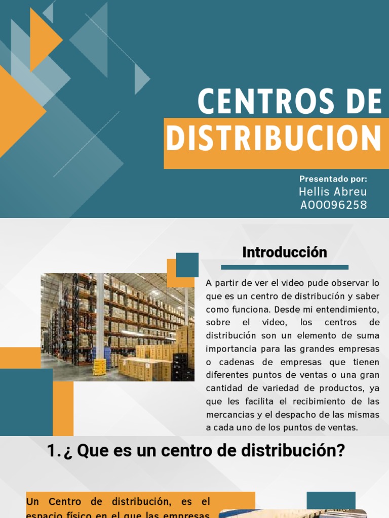 Centros de Distribucion-Trabajo Final | PDF | Marketing | Procesos de negocio