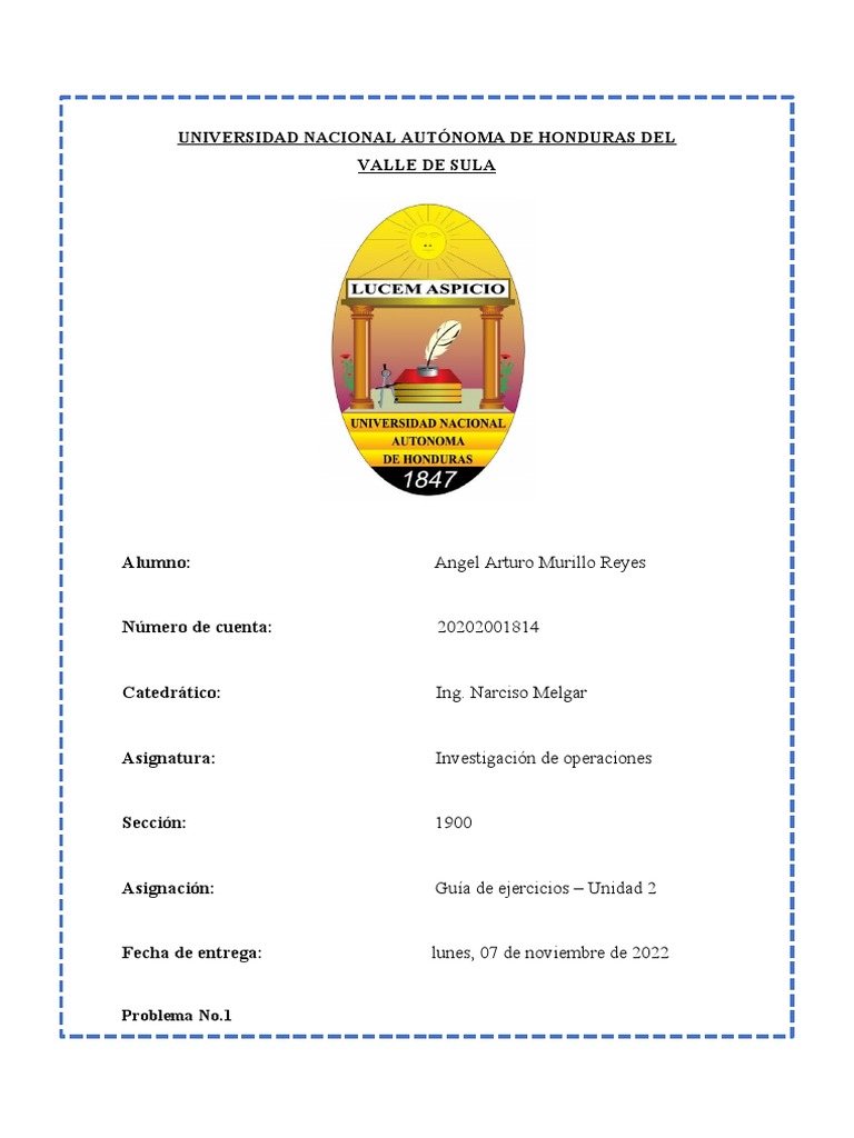 Murillo - Angel - A07 Tarea Transporte y Asignacion | PDF | Matriz (Matemáticas) | Análisis ...