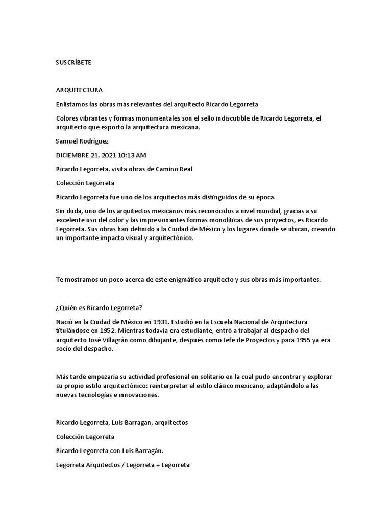 Documento | PDF | México | Museo