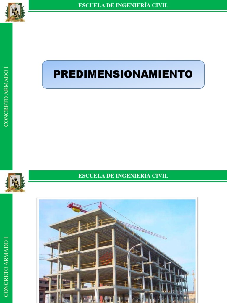 Predimensionamiento en Concreto Armado | PDF | Construyendo tecnología ...
