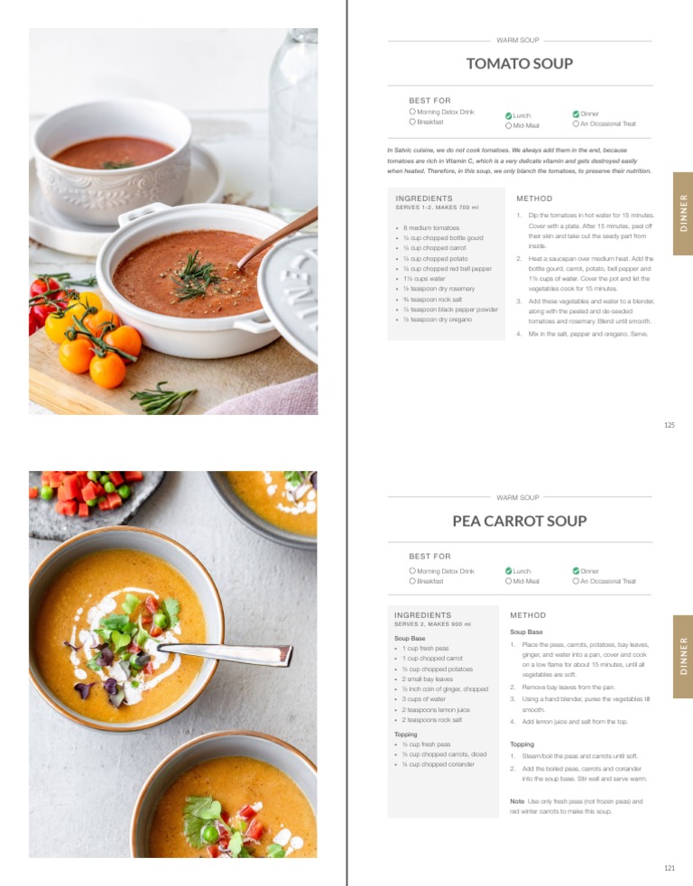 Soup Recipes | PDF | Soup | Pea