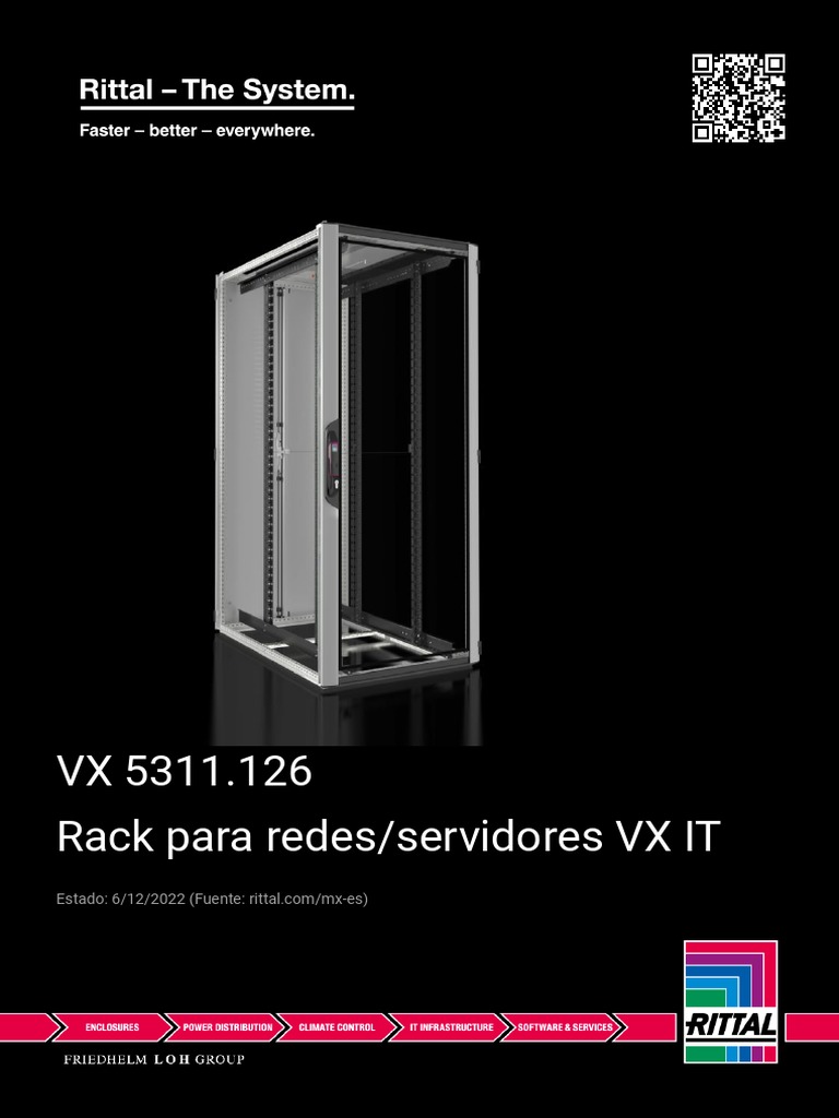 Rack para Redes - Servidores VX IT | PDF | Bienes manufacturados