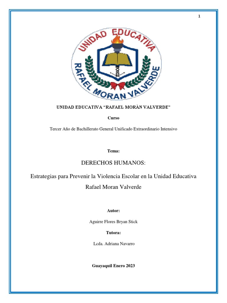 Proyecto Derechos Humanos | PDF | La violencia contra las mujeres | Violencia
