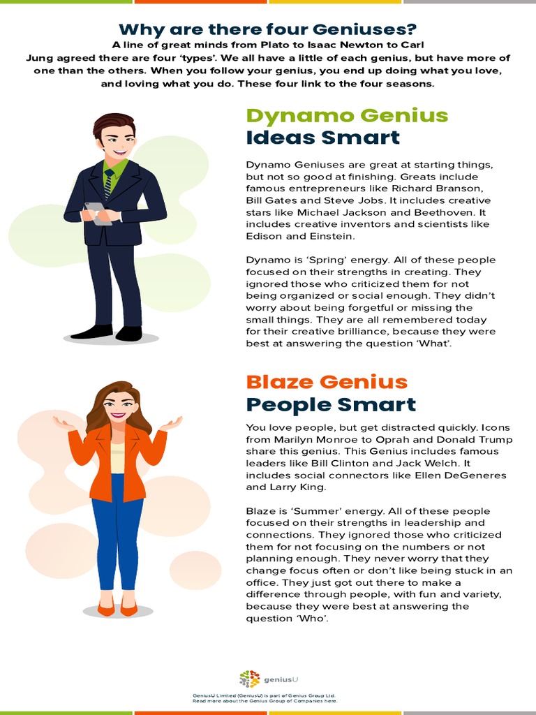 Genius Report - Blaze HHH | PDF | Carl Jung | Visual Perception