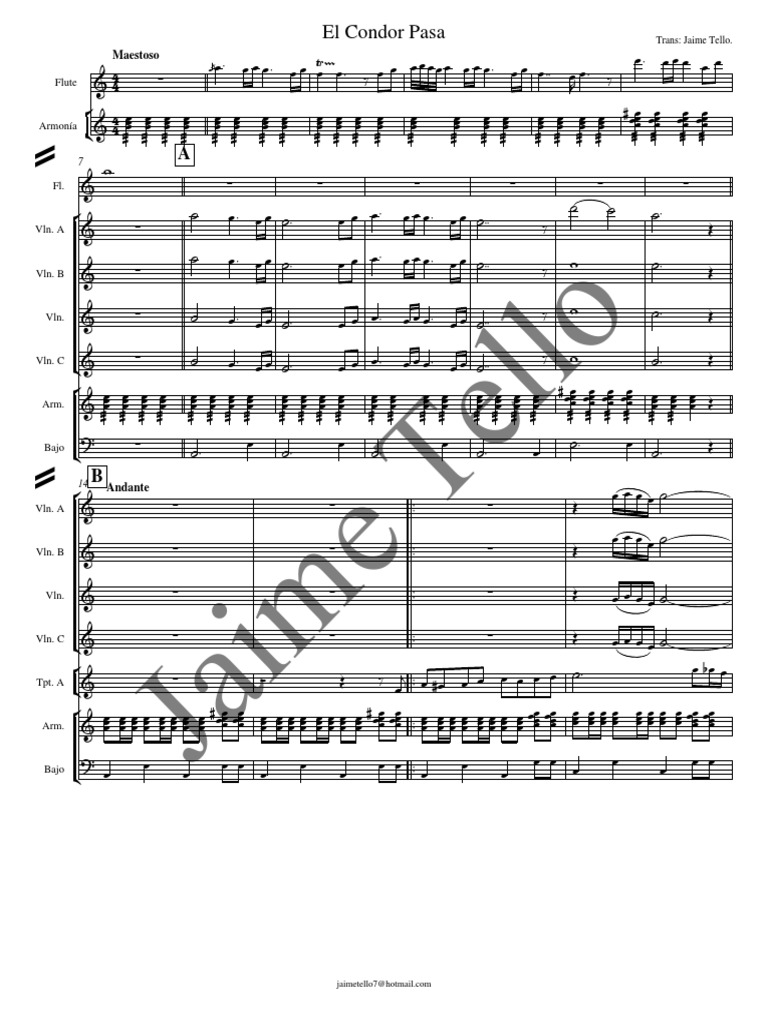 Condor Pasa | PDF