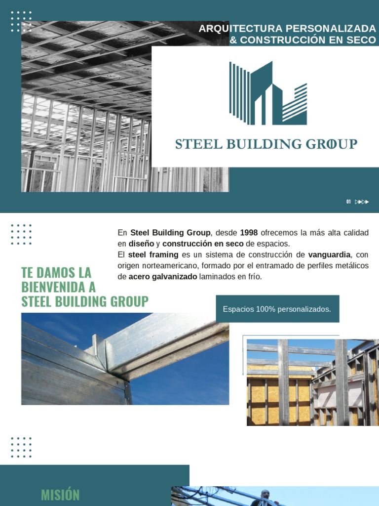 Brochure Steel Building Group | PDF | Combustibles fósiles | Evaluación del ciclo de vida