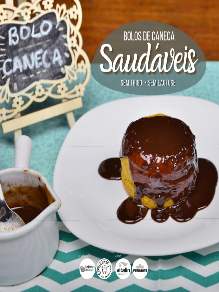 (Ebook Grátis) Bolos de Caneca Saudáveis Sem Trigo e Lactose - A Monica ...