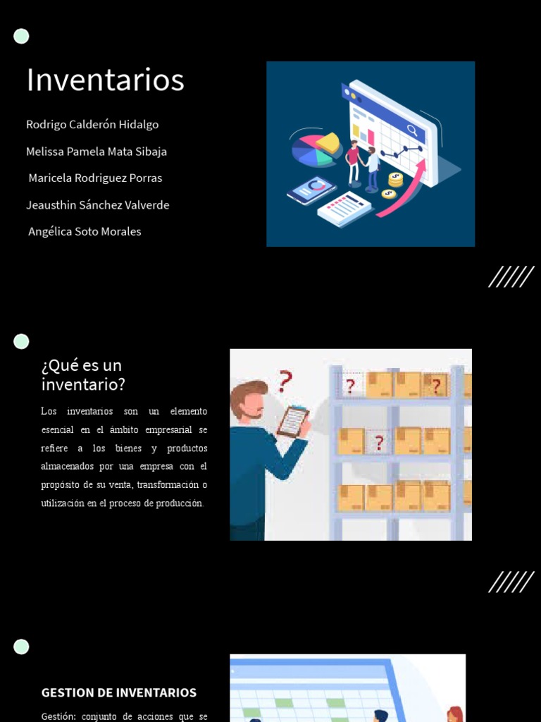 Presentación Inventarios | PDF | Inventario | Precios