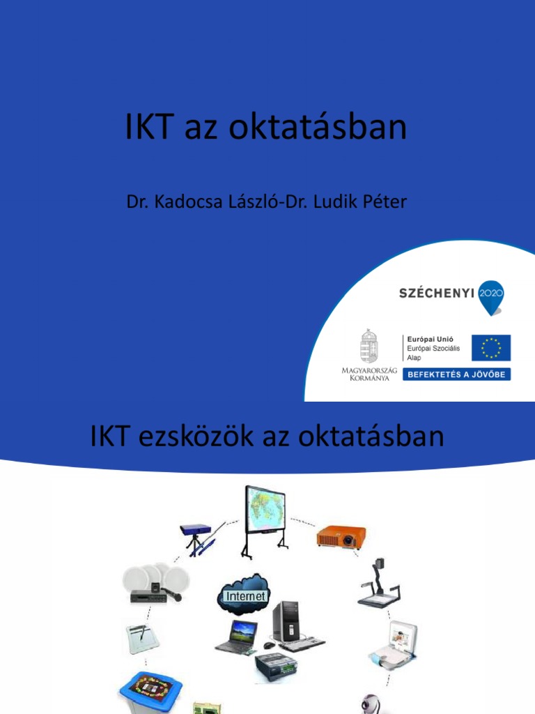 IKT Az Oktatásban. Dr. Kadocsa László-Dr. Ludik Péter | PDF