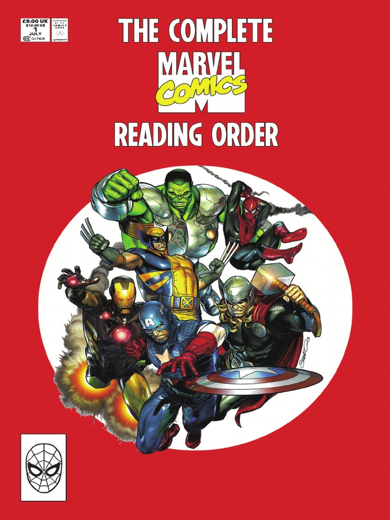 The Complete Marvel Comics Reading Order SFS 1 | PDF | Golden Age Of ...