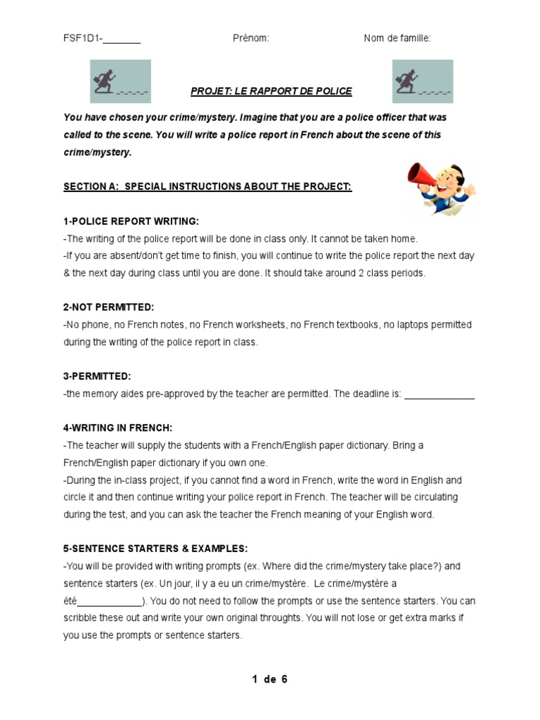 Brightspace - Rapport de Police | Download Free PDF | Linguistic ...