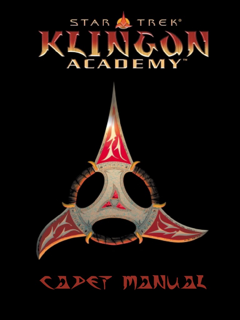 Star Trek Klingon Academy | PDF | Button (Computing) | Computing