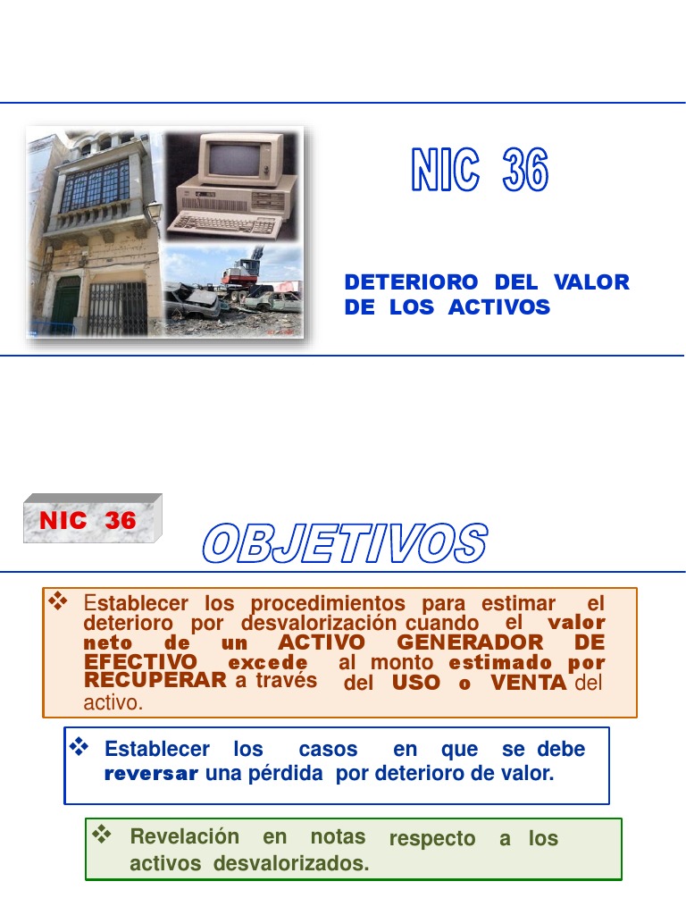 Nic 36 | PDF | Depreciación | Economias