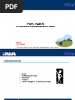 Putni Nalog - Primjer 2023. | PDF