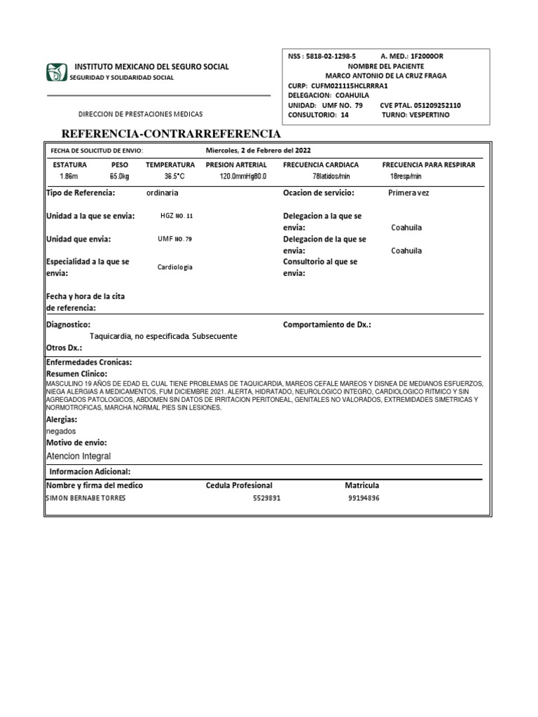 IMSS | PDF | Enfermedades y trastornos humanos | Epidemiología