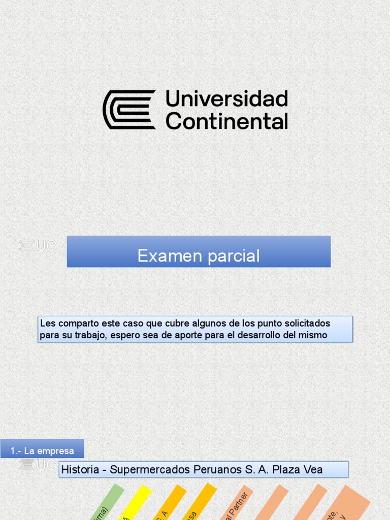 CASO PLAZA VEA REF Desarrollo Tarea E Parcial | PDF | Marketing | Marca