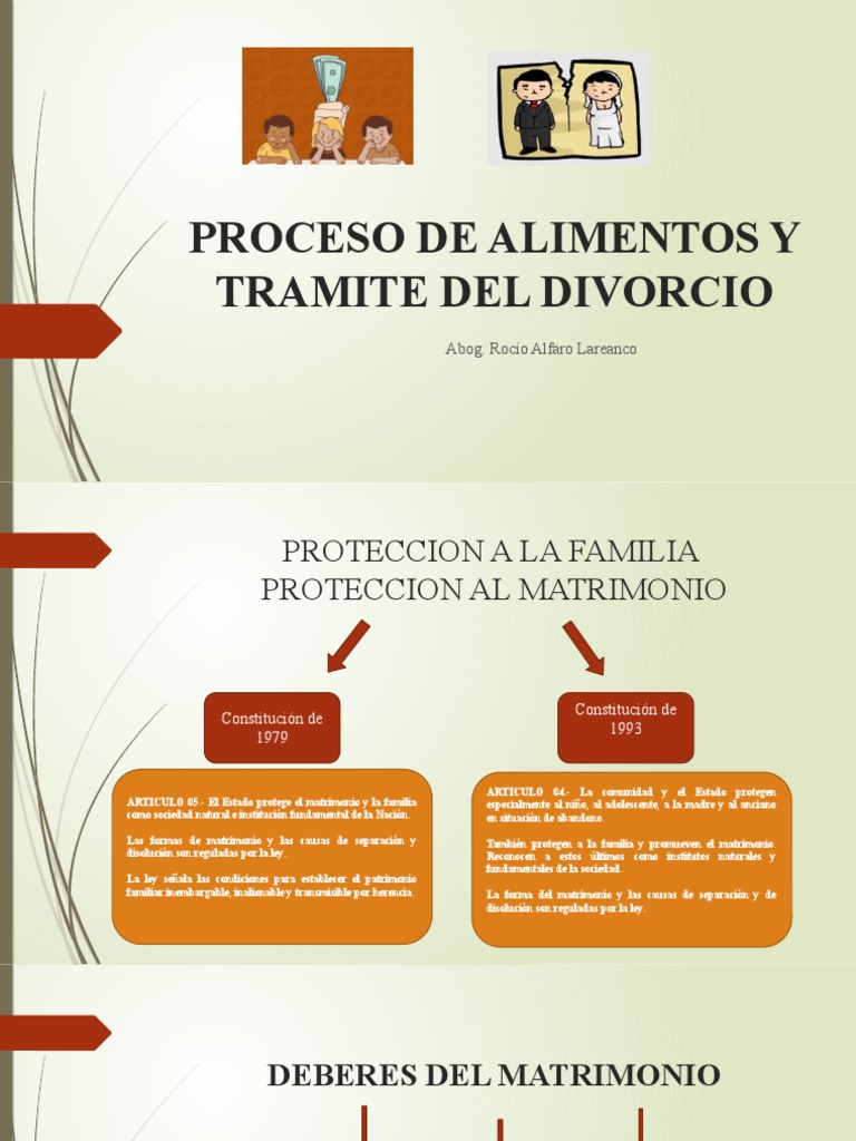 Proceso y requisitos del divorcio en Perú | PDF | Divorcio | Matrimonio