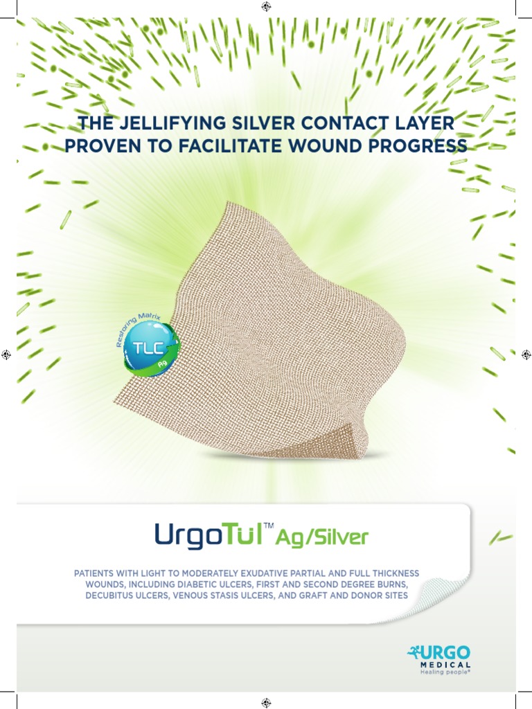 Brochura UrgoTul AG | PDF | Methicillin Resistant Staphylococcus Aureus ...
