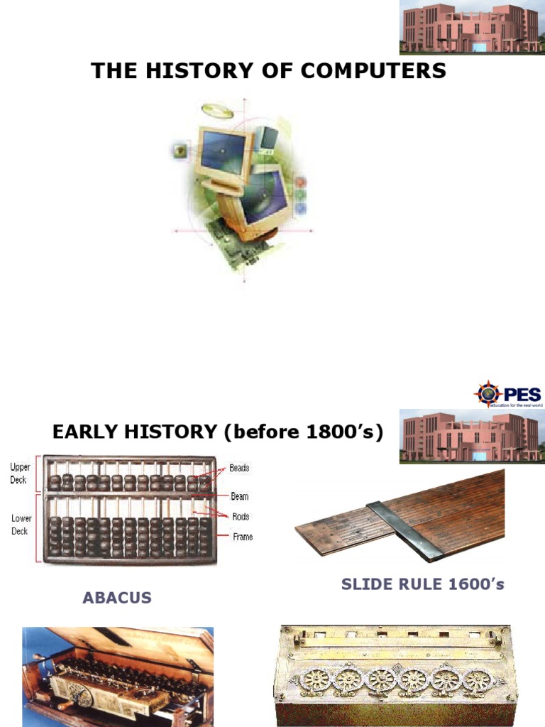 History of Computers 1 | PDF | Graphical User Interfaces | Microcomputers