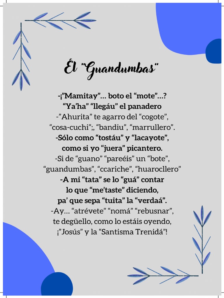 Poemas Lonccos | PDF