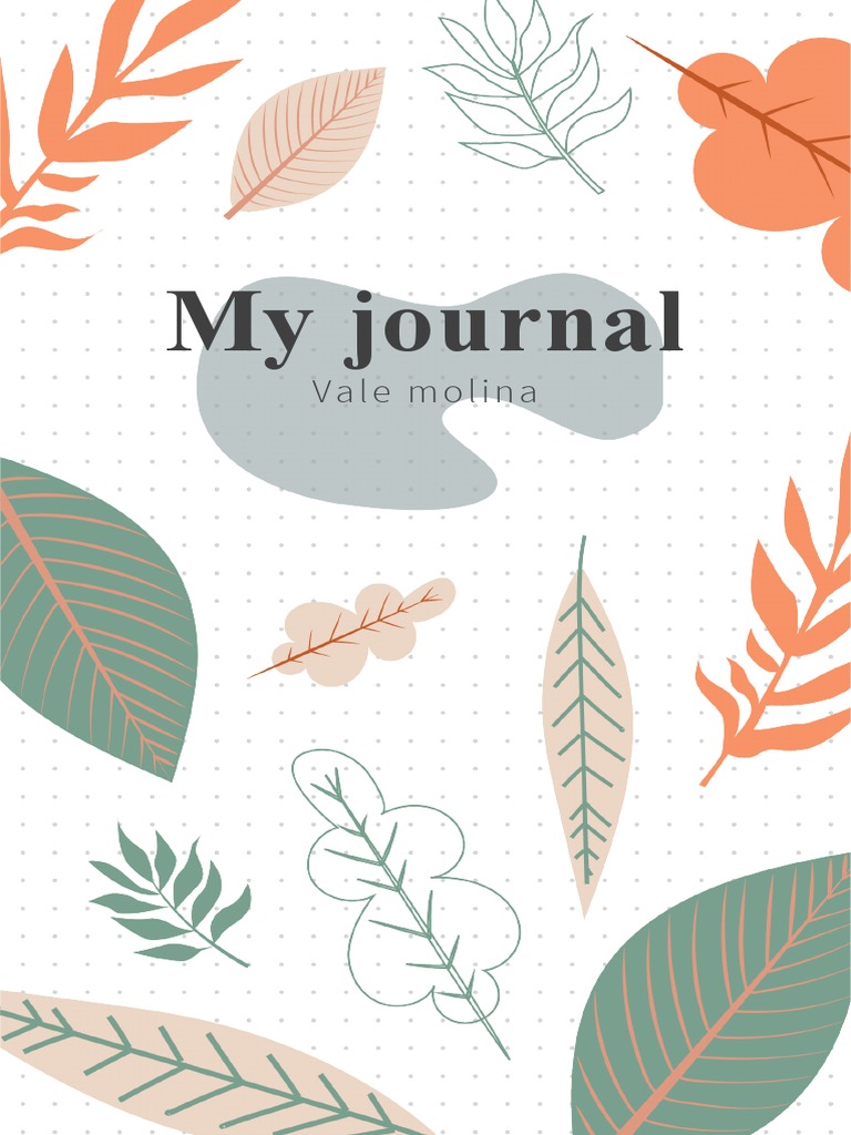 My Journal PDF, para Imprimir | PDF