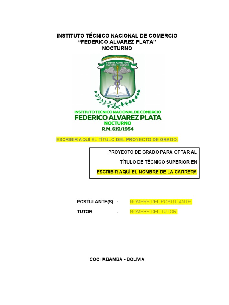 Proyecto de Grado (Guia) | PDF | Herramientas | Software