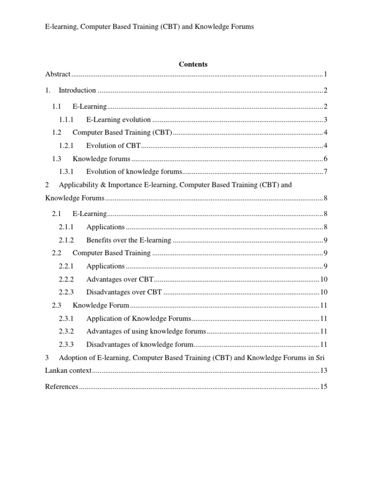 HRIS ELearning | PDF | Educational Technology | Expert
