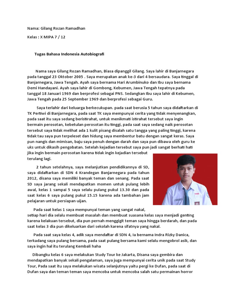 Gilang Autobiografi Pdf Seni Disiplin Bahasa