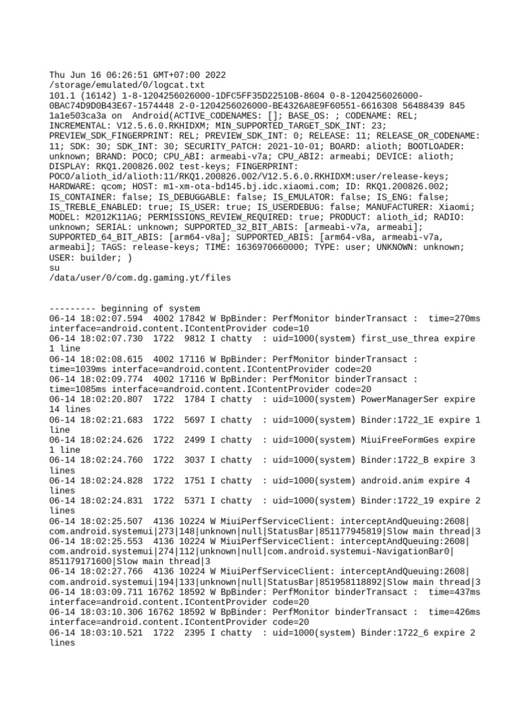 Logcat | PDF | Personal Digital Assistant | Mobile Software