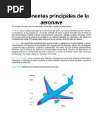 Estructura y Componentes de un Avión | PDF