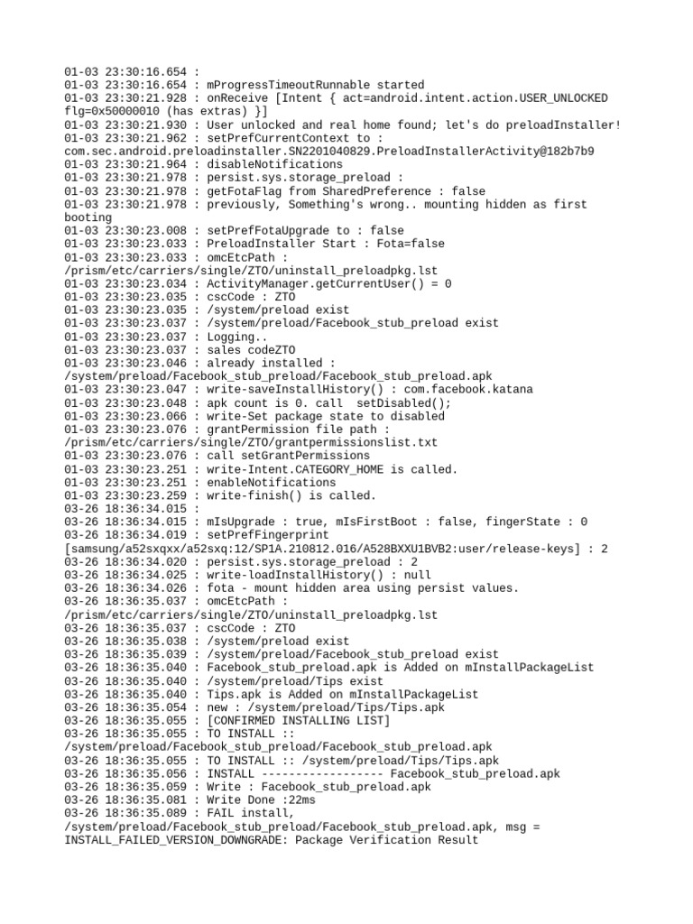 Preload Installer | PDF | Operating System Families | Smartphone