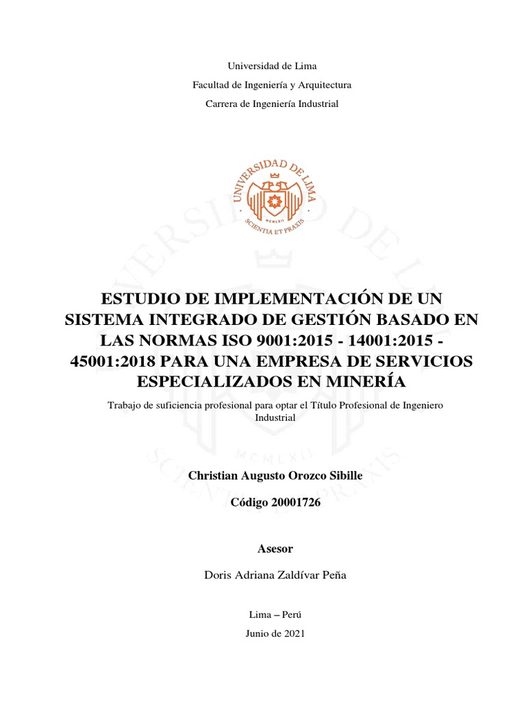Requisitos Mur Wyyyy | PDF | Minería | Perú