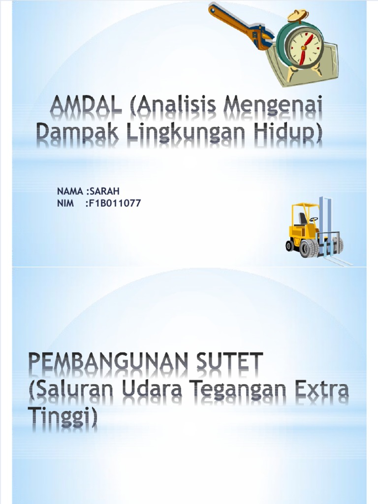 Dokumen - Tips Amdal Pembangunan Sutet | PDF
