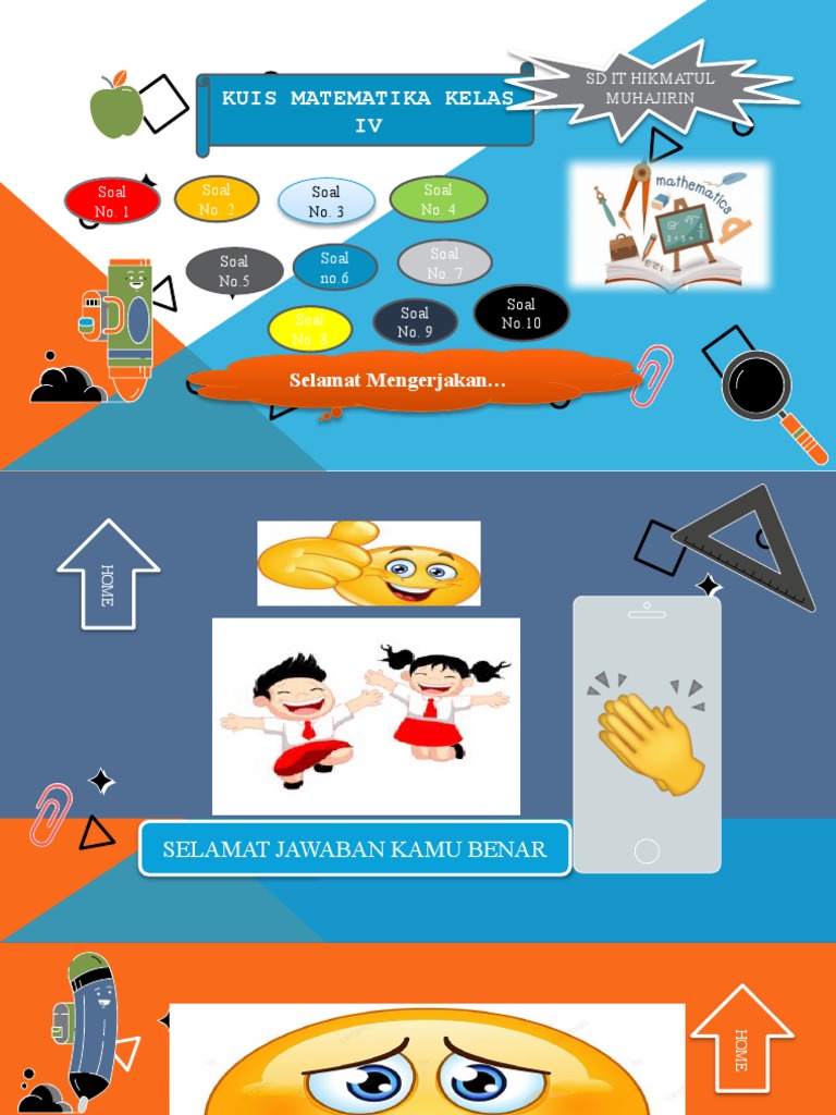 Kuis - Matematika - Kelas 4 - TaniaJulianti | PDF