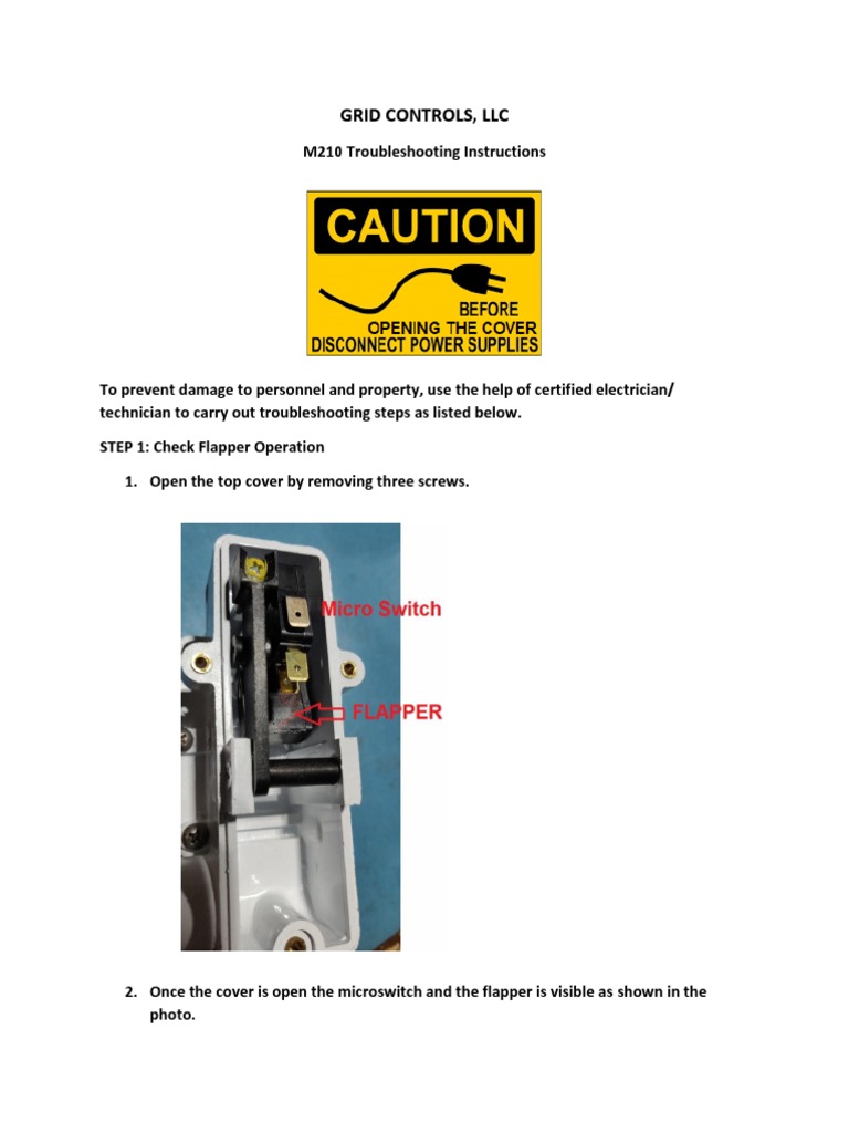 GRID CONTROLS Flow Switch Inline Troubleshooting Instructions | PDF ... GRID CONTROLS Flow Switch Inline Troubleshooting Instructions | PDF ...