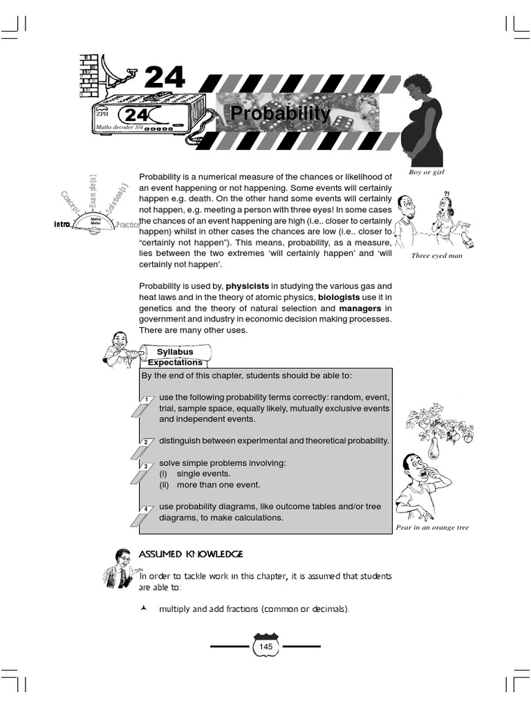 Probability Notes F4 2 | PDF | Probability | Experiment