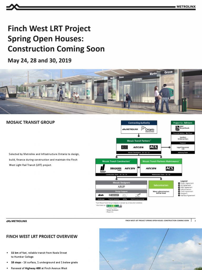Open House Presentation | PDF | Urban Planning | Rail Transport