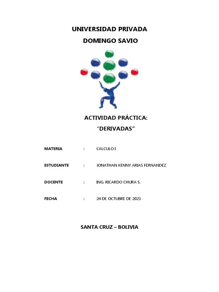 Práctico de Derivadas | PDF