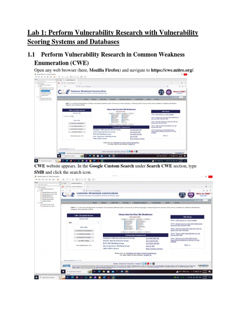 Lab5 HOD401 | PDF | Vulnerability (Computing) | Information Technology
