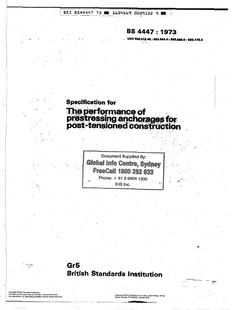 Bs 4447 1973 | PDF