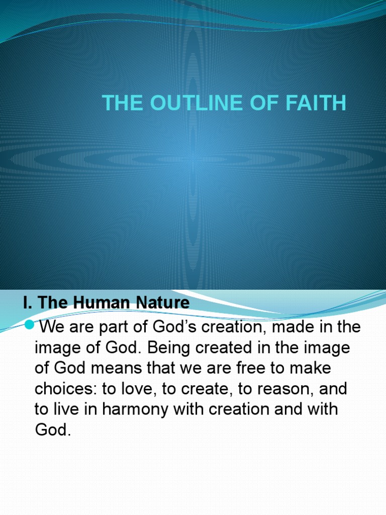 Outline of Faith | PDF | Sacraments | Eucharist