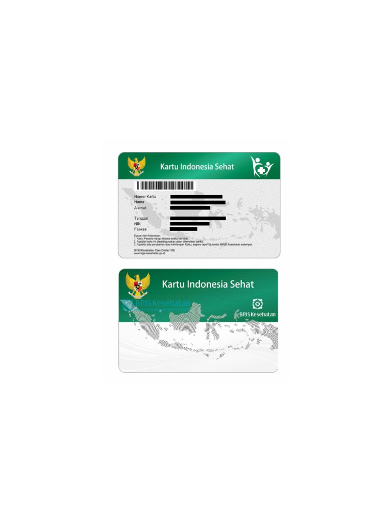 Templat Kartu BPJS 2022 | PDF