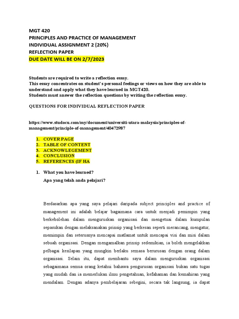 Word Ind Ass 2 Mgt420 | PDF