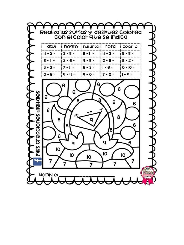 Ejercicios de Operaciones Basicas Sumas-Restas | PDF