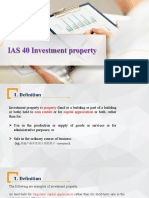 IAS 40 Investment Property | PDF | Depreciation | Fair Value