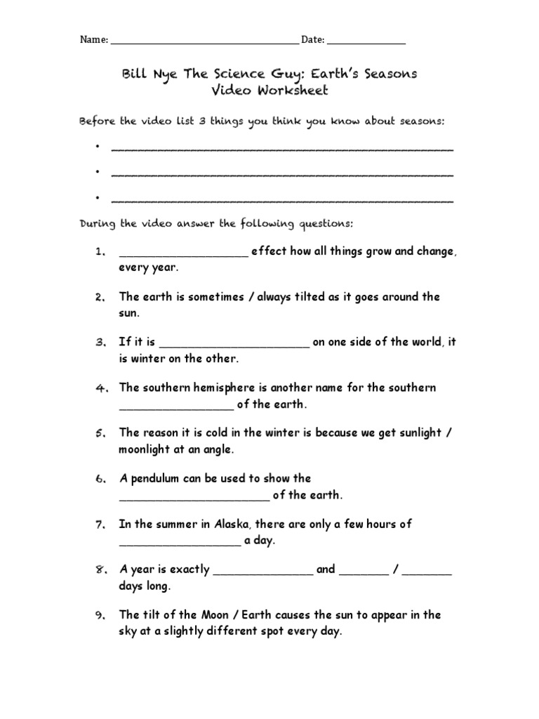 bill_nye_seasons_video_worksheet | PDF