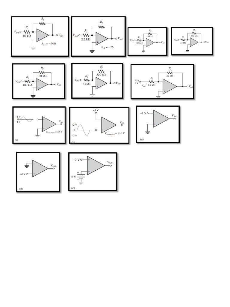 Amplificadores Operacionales | PDF