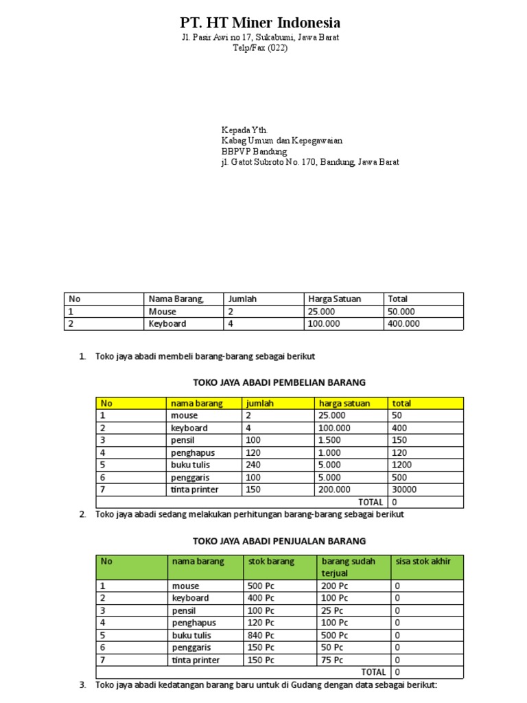 Amplop, Tabel, Dan Menghitung Formula | PDF | Griya & Taman